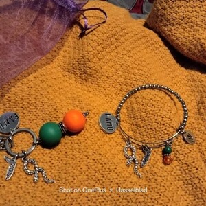 FAMU Keychain Florida A and M University Rattlers - Etsy