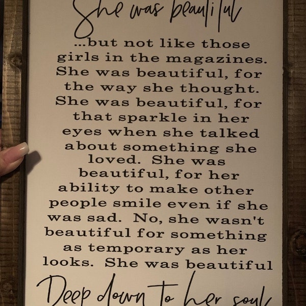 Farmhouse Decor | Gifts for the Home | Farmhouse Signs | She Was ...