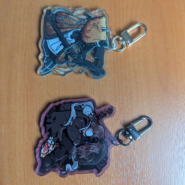 Limbus Company Canto Boss Charms // Kromer, Dongrang, Erlking ...