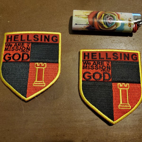 Hellsing Shield Cosplay Patches, Qty 2 - Etsy