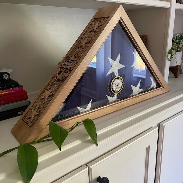 Custom 3D Carved Flag Boxes - Etsy