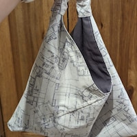 Small Japanese Folded Bag | PDF Sewing Pattern With Tutorial | Instant ...