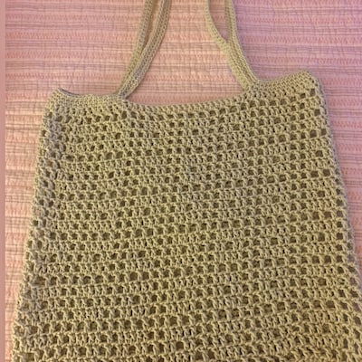 Crochet Tote Bag Pattern, Summer Bag, Tote Bag, Filet Crochet Bag - Etsy