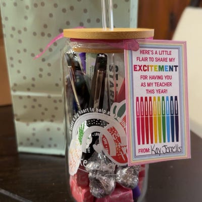 Flair Pen Gift Tags for Teachers thank You for Teaching With Flair ...