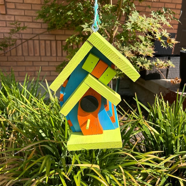 CROOKED BIRDHOUSE - Etsy