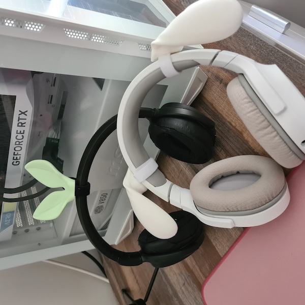 Sprout Leaf Headphone Attachment - Plant Seedling Gaming Accessory ...