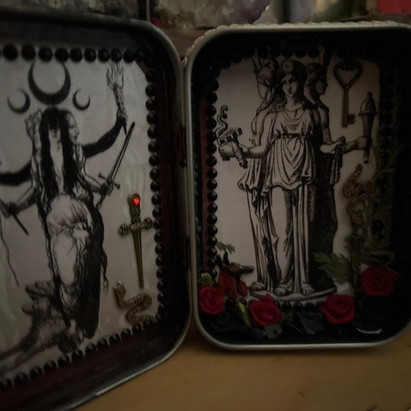 Pocket Shrine Dedicated to the Archangel Gabriel & the Annunciation ...