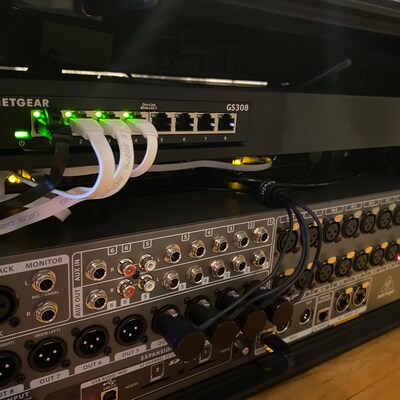 Netgear 8 Port Switch 1U Rack Mount - Etsy