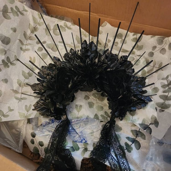 Halo Crown / Flower Crown / Greek Goddess / Fairy Crown / Fantasy ...