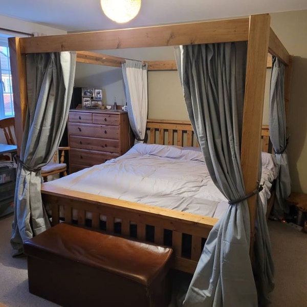 Chest of Drawers (2 Over 4) Solid Pine by Realwoods - Etsy UK