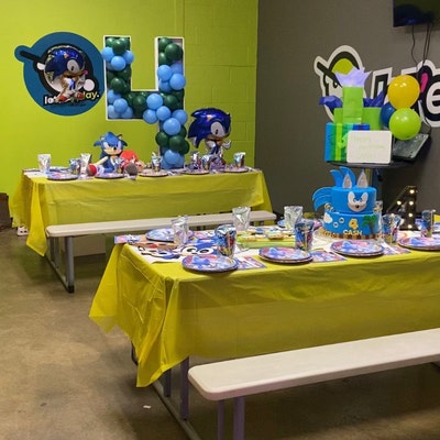 Personalized Sonic Felt Masks Sonic Party Favors Sonic Birthday Party ...