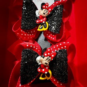 Wednesday Addams Hair Bows Wednesday Bows Wednesday Addams - Etsy