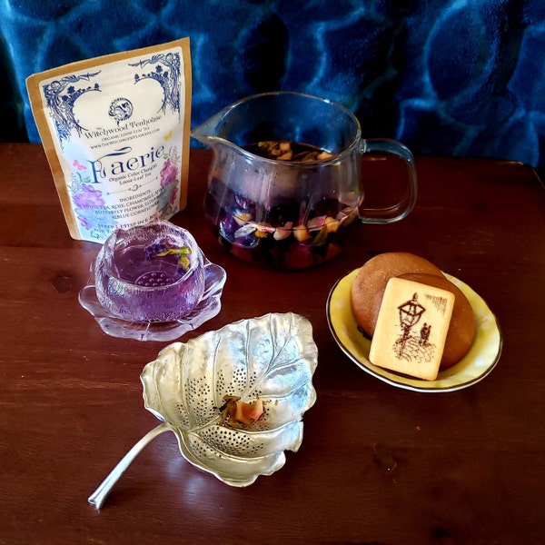 Faerie Tea, Loose-leaf Organic, Fair Trade Ritual Witch Tea - Etsy