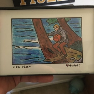 Joe Pera Print, 4 X 6 Inches, Portrait, Movies, TV, Framed Artwork ...