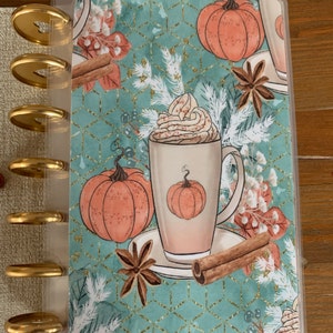 Pumpkin Latte Digital Paper Pack Thanksgiving Clipart Autumn - Etsy