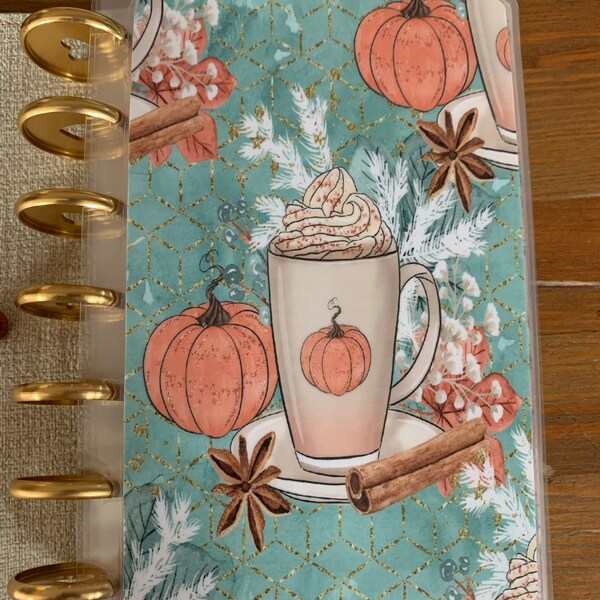 Pumpkin Latte Digital Paper Pack, Thanksgiving Clipart, Autumn Clip Art ...