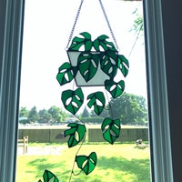 Orange Tree Stained Glass Window Corner Decororange Tree - Etsy Australia