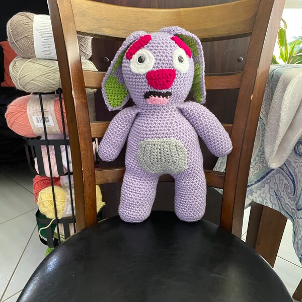 Crochet Floppy Bunny Amigurumi Pattern, Bluey, Bingo - Etsy