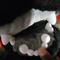 Rounded Fursuit Teeth Set - Etsy
