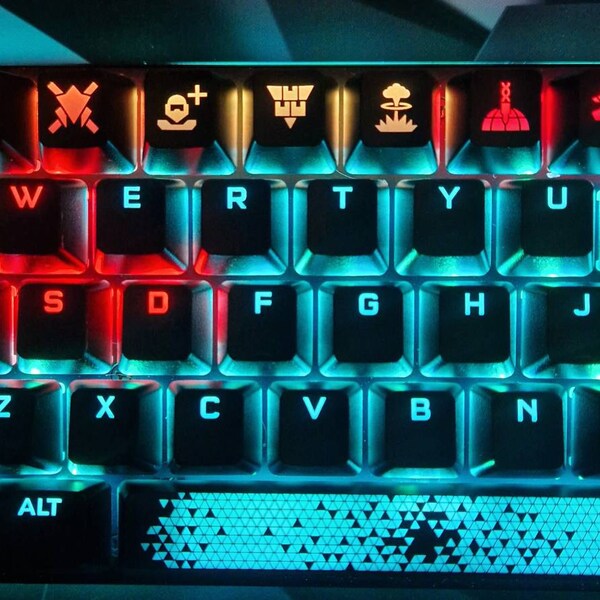 Helldivers 2 Keycap Set, Backlit (4) - Etsy UK