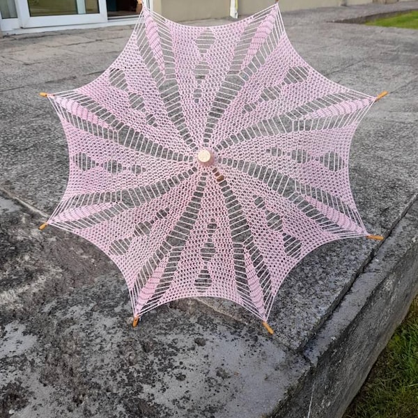 Pattern - Starflare Children's Crochet Parasol - Etsy