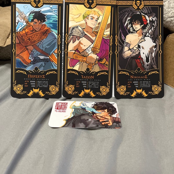 Percy Jackson - Mythomagic Cards and Charms - Etsy Canada