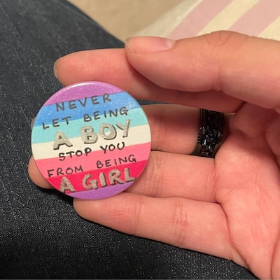 Boyflux Pride 1 Button Badge - Etsy