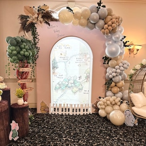 3D Slanted Wedding Open Arch Door Backdrop Stand Print Fabric Arch ...