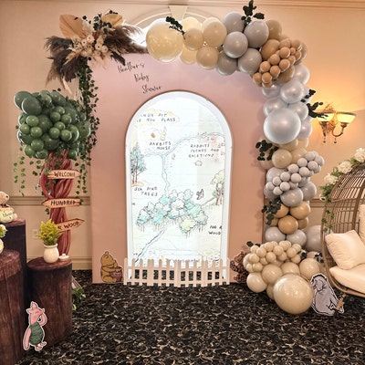 3D Slanted Wedding Open Arch Door Backdrop Stand Print Fabric Arch ...