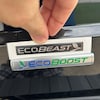 Gel Coated (domed) FORD ECOBEAST Emblem Overlays Ecoboost Eco Boost ...