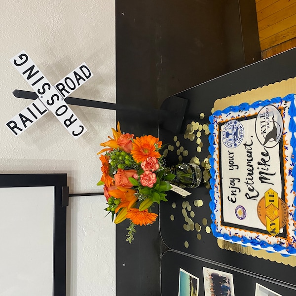 ROCK ISLAND SIGN Chicago, Rock Island & Pacific Railroad Trains Daniel ...