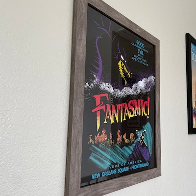 Fantasmic Poster New Orleans Square & Frontierland Firework Show Poster ...