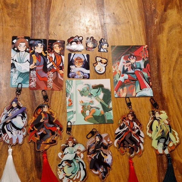 Bingqiu Bag Charms / Shrine Charm - Shen Qingqiu Luo Binghe Liu Qingge ...