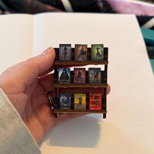 1/6th Scale Mini Book Cover Templates, Mini Books for Reading Journals ...