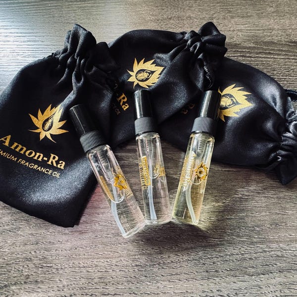 Premium Egyptian Perfume Spray Sample Set (set of 3) – Luxurious ...