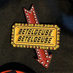 Science Fiction Double Feature Ticket Soft Enamel Pin Red Lapel Brooch ...