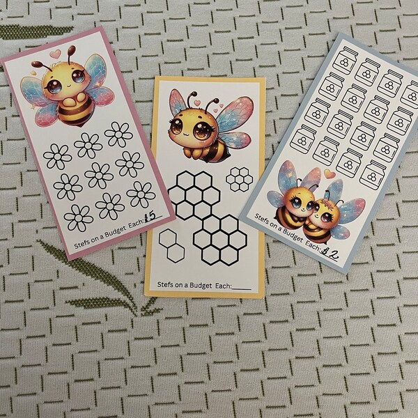 Honey Bee Mini Savings Challenges - Printable PDF - Etsy