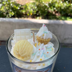 Mini Banana Split Sundae Set of 2 Silicone Molds for Wax Melt Making ...