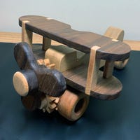 Automata Airplane Wooden Toy PDF Plan: Kinetic Art - Etsy UK