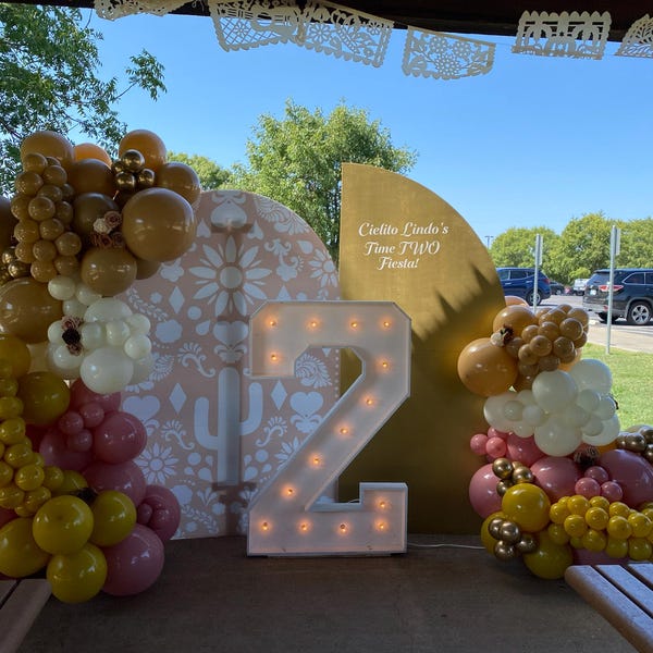 Party Panel Decor, UV Printed, Coroplast Cutouts Party Decorations: 6FT ...