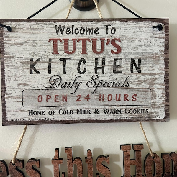 Welcome to the Nut House Sign - Funny Family Quote Vintage Style Home ...