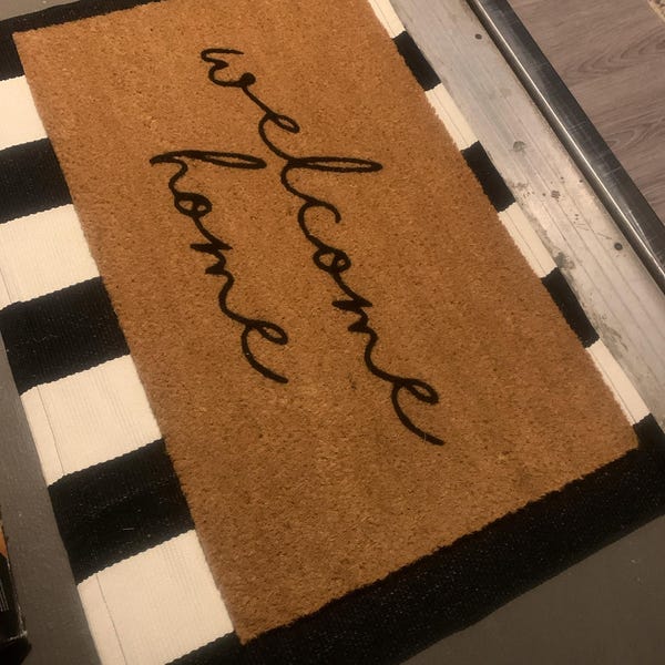 Playhouse Doormat, Come in and Play Doormat, Playhouse Accessories ...