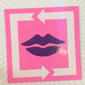 Kiss Sticker Ermes Costello - Etsy