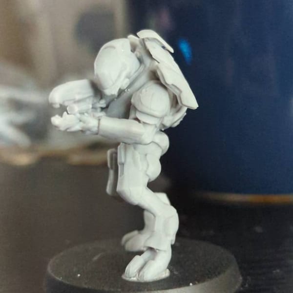Halo Grunt Spec Ops [reach] Miniature - Thestlsmith - 3D Printed With ...