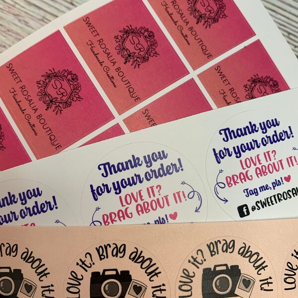 Custom Rectangular Stickers, Custom Business Stickers, Custom Stickers ...