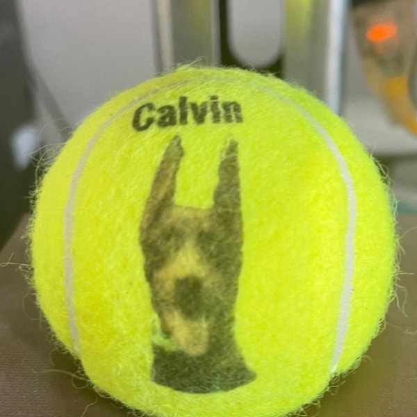 Custom Tennis Ball - Etsy