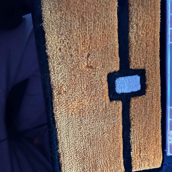 Question Mark Block Cube Tufted Wall Decor Hanging, Super Mario Theme ...