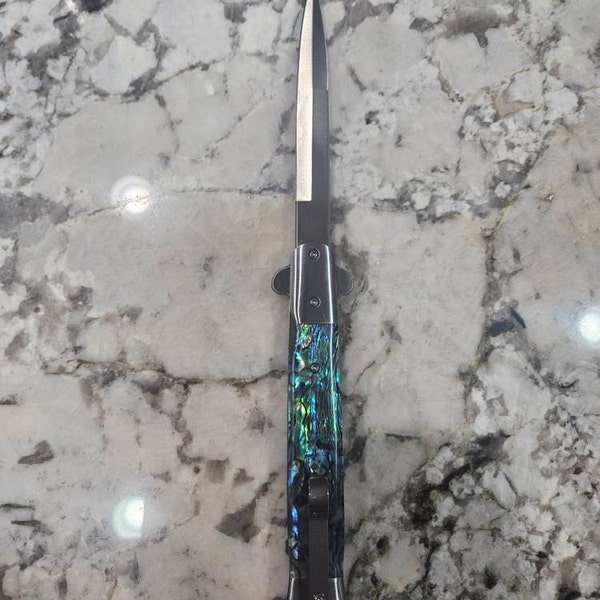 STX10 Folding Knife Kit - Dual Bearing Flipper Design - DIY Stiletto ...