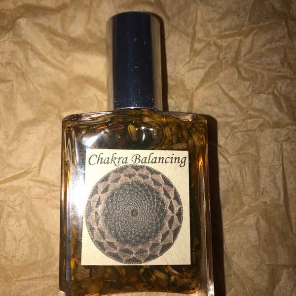 Chakra Balancing Oil 1.4 Oz - Etsy