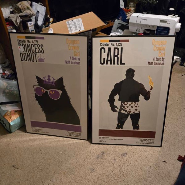 Dungeon Crawler Carl Profile Poster | MCM Exclusive - Etsy